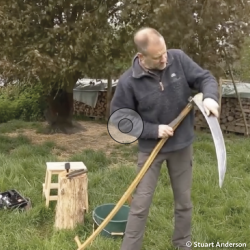 How to Sharpen a Scythe - Permaculture